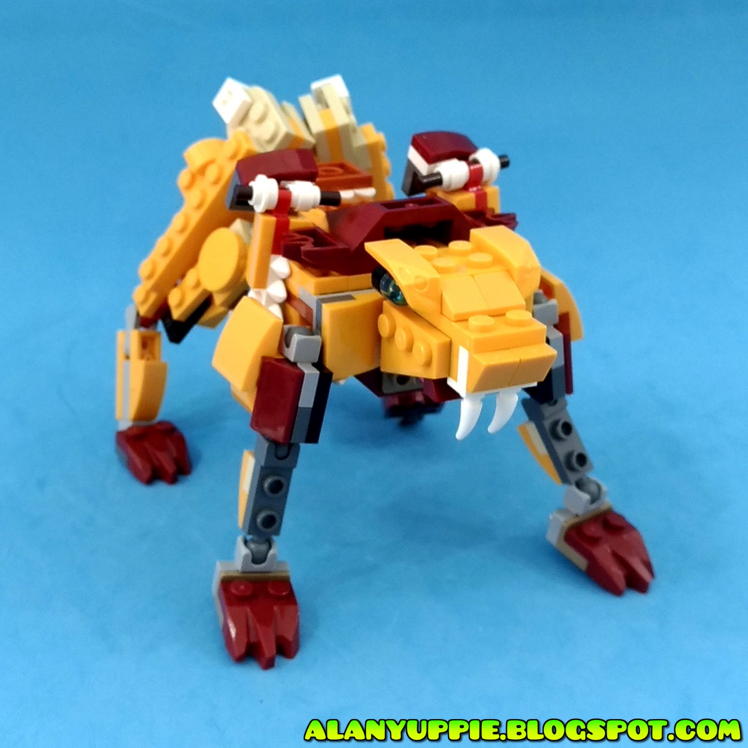 Alanyuppie's LEGO Transformers: Video Tutorial: LEGO Transformer Lion ...