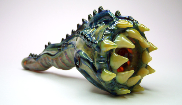 Daily Lazy: Unique glass pipes with evolving shapes and styles.
