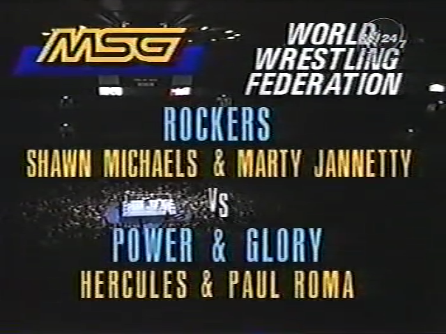 ProWresBlog: WWF Madison Square Garden 12/28/1990 - The Rockers vs ...
