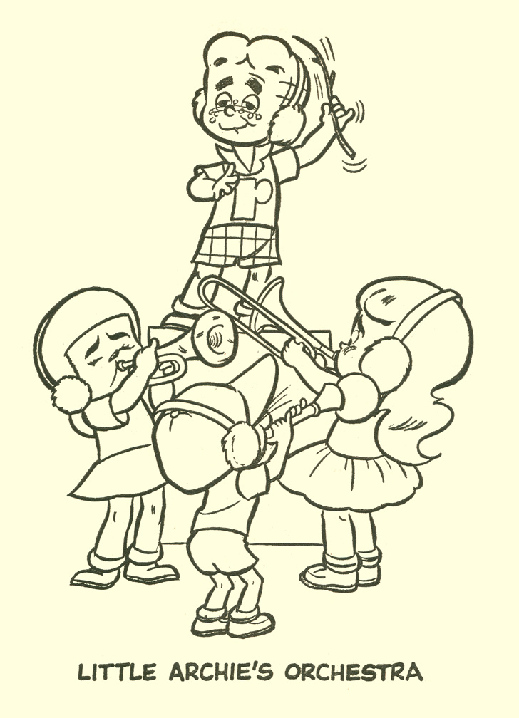 The Greatest Ape: Little Archie Coloring Book by Bob Bolling