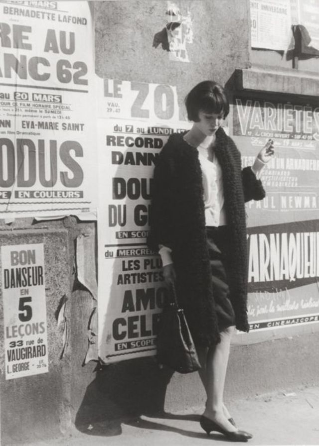 40 Beautiful Photos of Anna Karina During the Filming of ‘Vivre sa vie ...