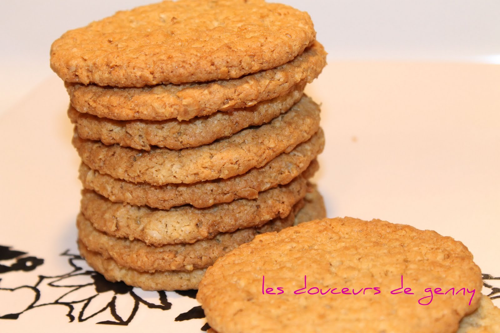 Les douceurs de genny: BISCUITS À L'AVOINE