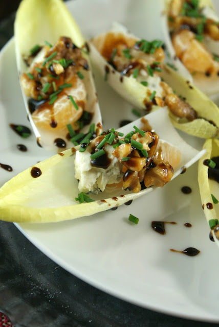 Authentic Suburban Gourmet: Blue Cheese and Walnut Endive Bites ...