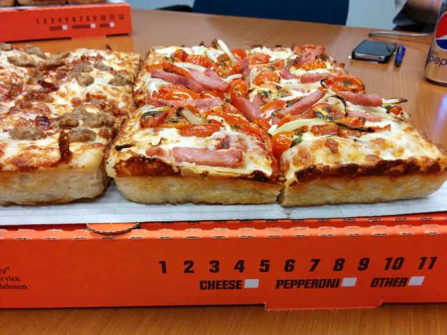 Inside Little Caesars Test Kitchen: Making a Deep! Deep! Dish Pizza