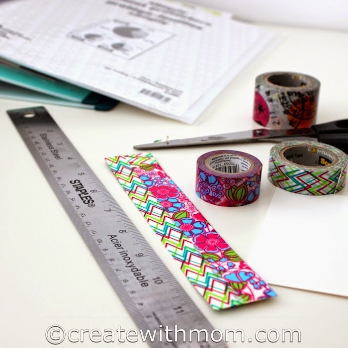 Create With Mom: Washi Tape Bookmark