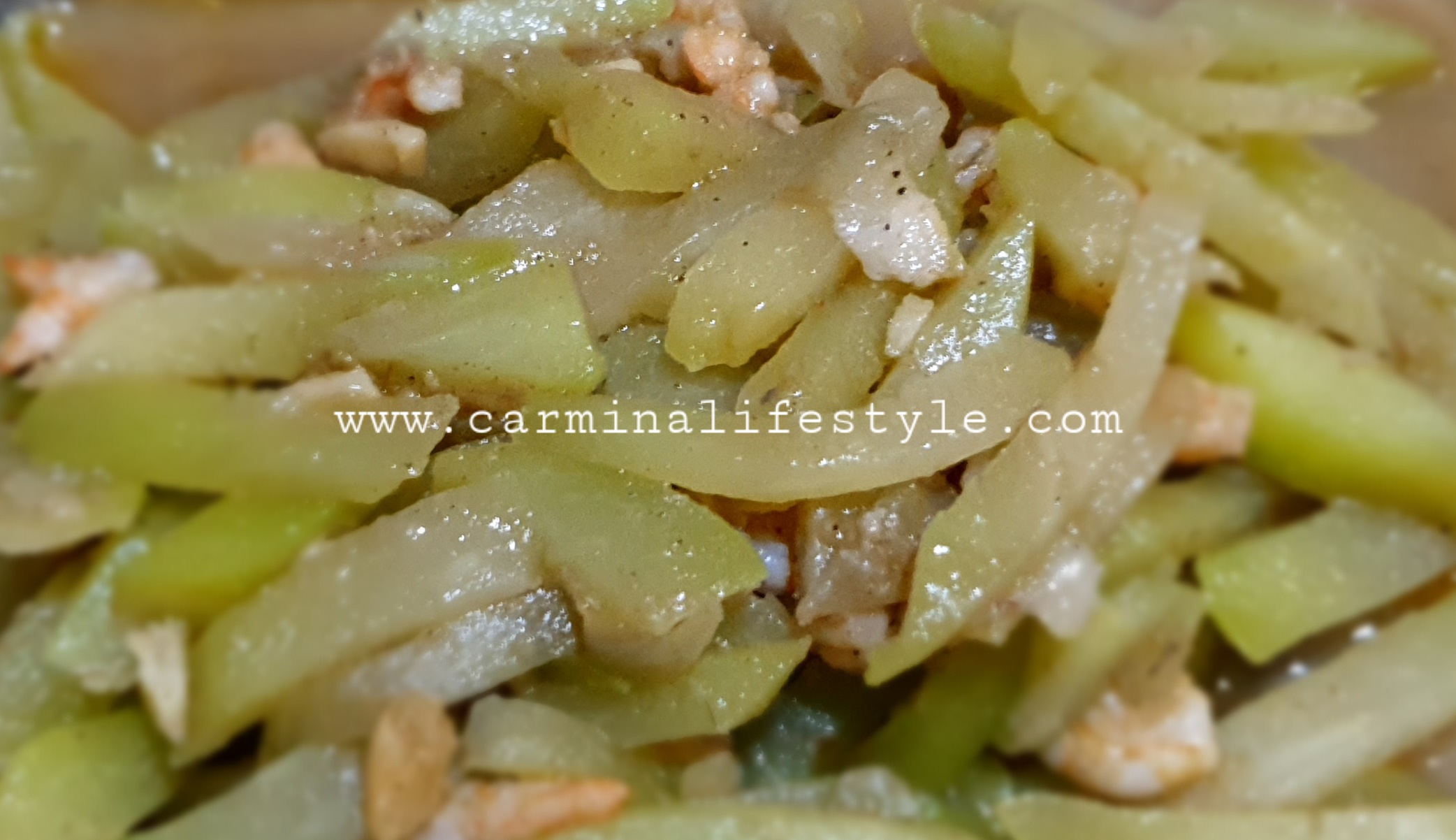 Filipino Chayote or Upo Recipe