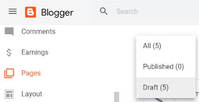 Tampilan Baru Dashboard Blogger: Laman Antarmuka Blogger Terbaru ...