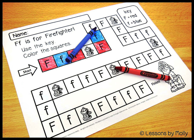 Lessons by Molly: Fire Prevention Teaching Activities for Preschool and ...