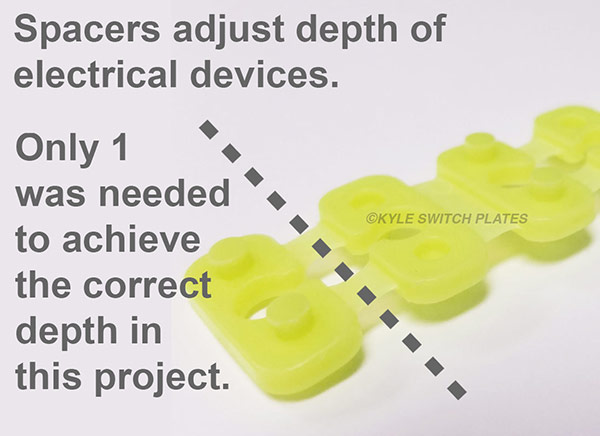 Kyle Switch Plates: Adjust Uneven Outlets for New Wall Surface - Tile ...