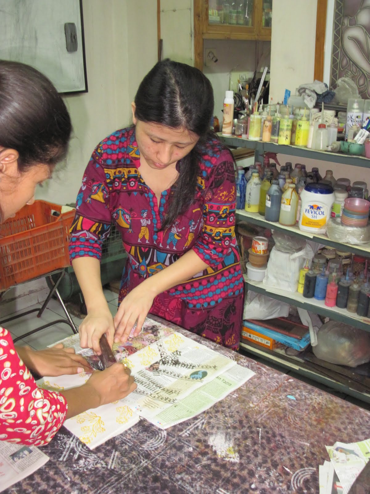 GANDHI GIFT TEXTILE."Textile Design Workshop" by GIFT Gandhi NGOs ...