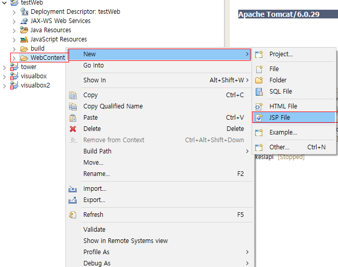 JSP Dynamic Web Project
