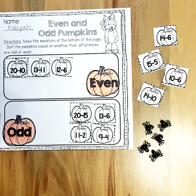 October Easy Prep Ideas - Queen of the First Grade Jungle