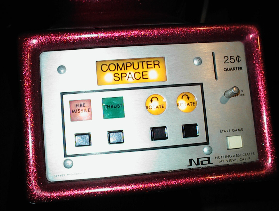 Realm Of Retro : COMPUTER SPACE First coin-operated video game c.1971
