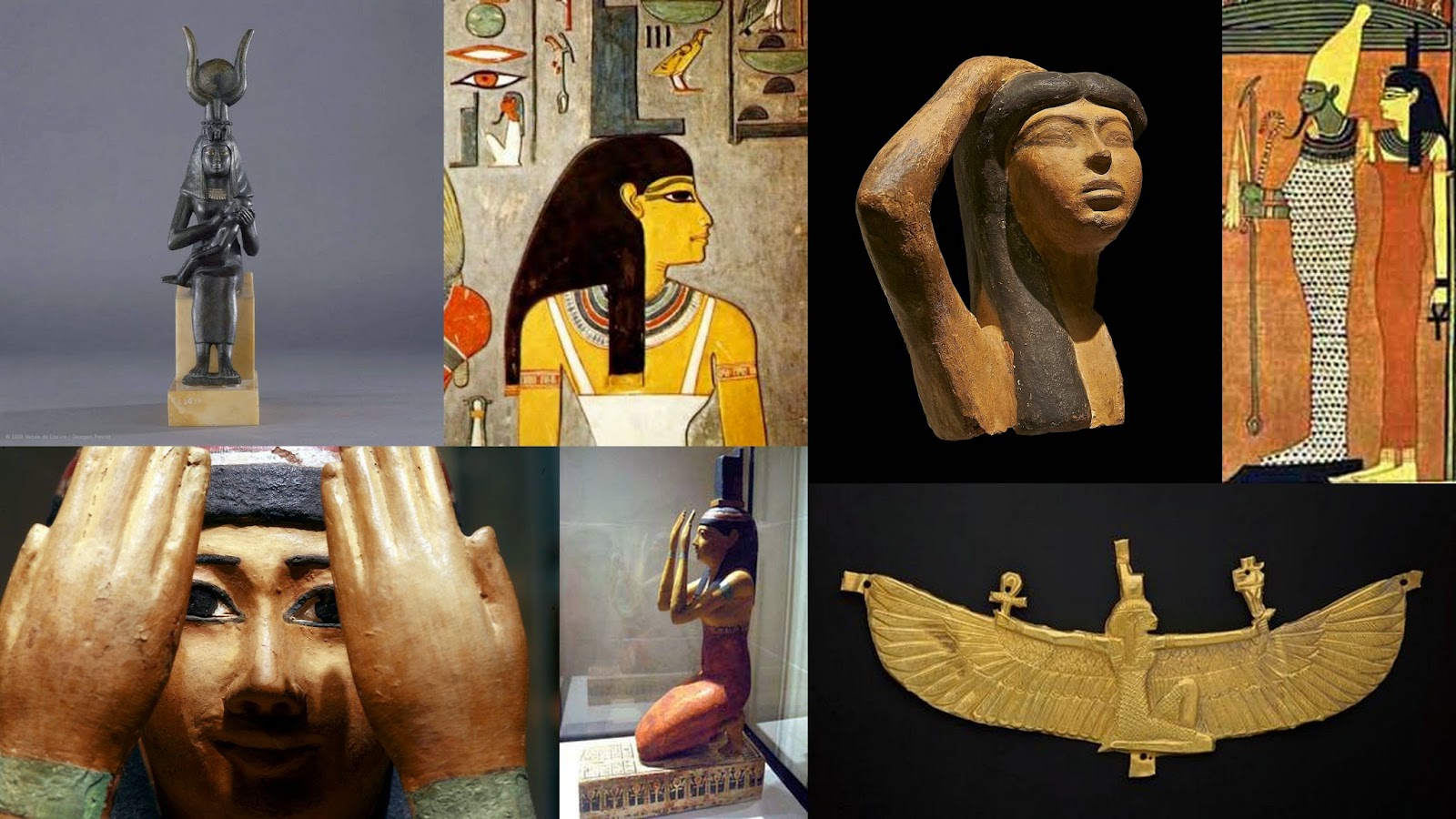 I should be writing: The many faces of Isis, her prayers, and two videos