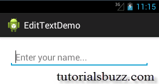 TutorialsBuzz: Some of the Android EditText Property/attribute you must ...