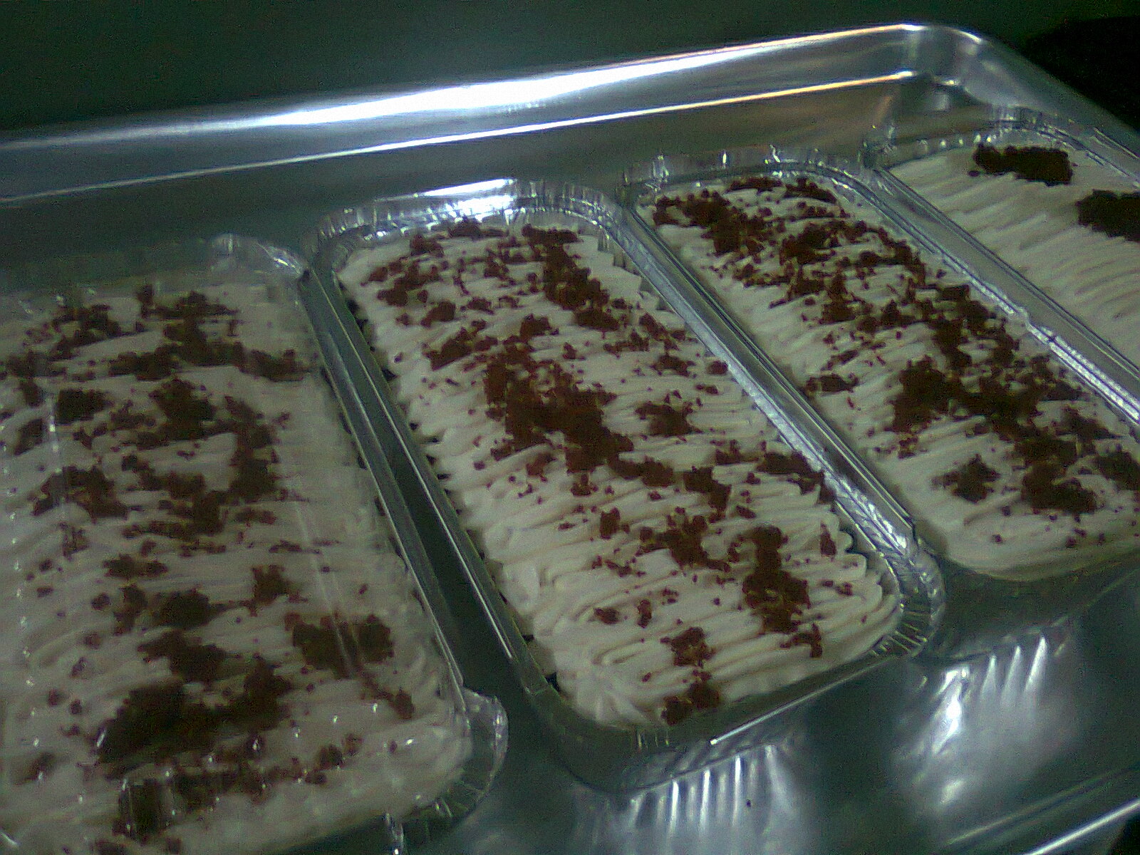 ADNAZTHIE-KEK: Tempahan pertama mini pack cake..red velvet