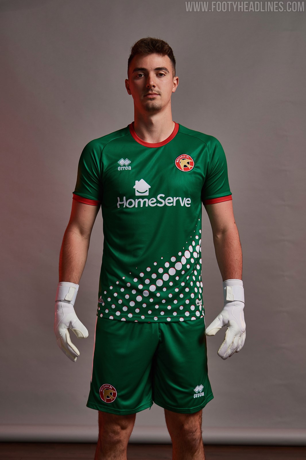 Walsall FC 21-22 Home, Away, Third & Goalkeeper Kits Released - Footy ...