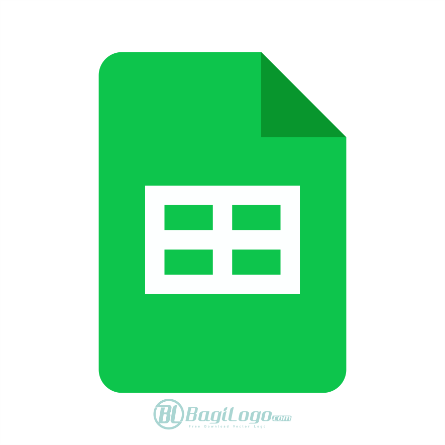 Google Sheets Logo Vector - Bagilogo.com