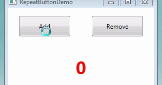 Mitesh Sureja's Blog: WPF – Repeat Button