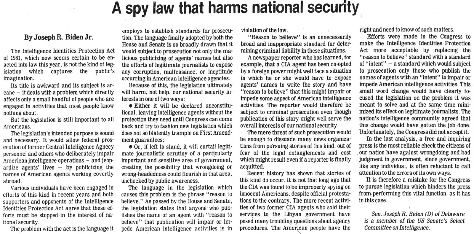 Historiographic Anarchy: Against it Before He Used it: Joe Biden and ...