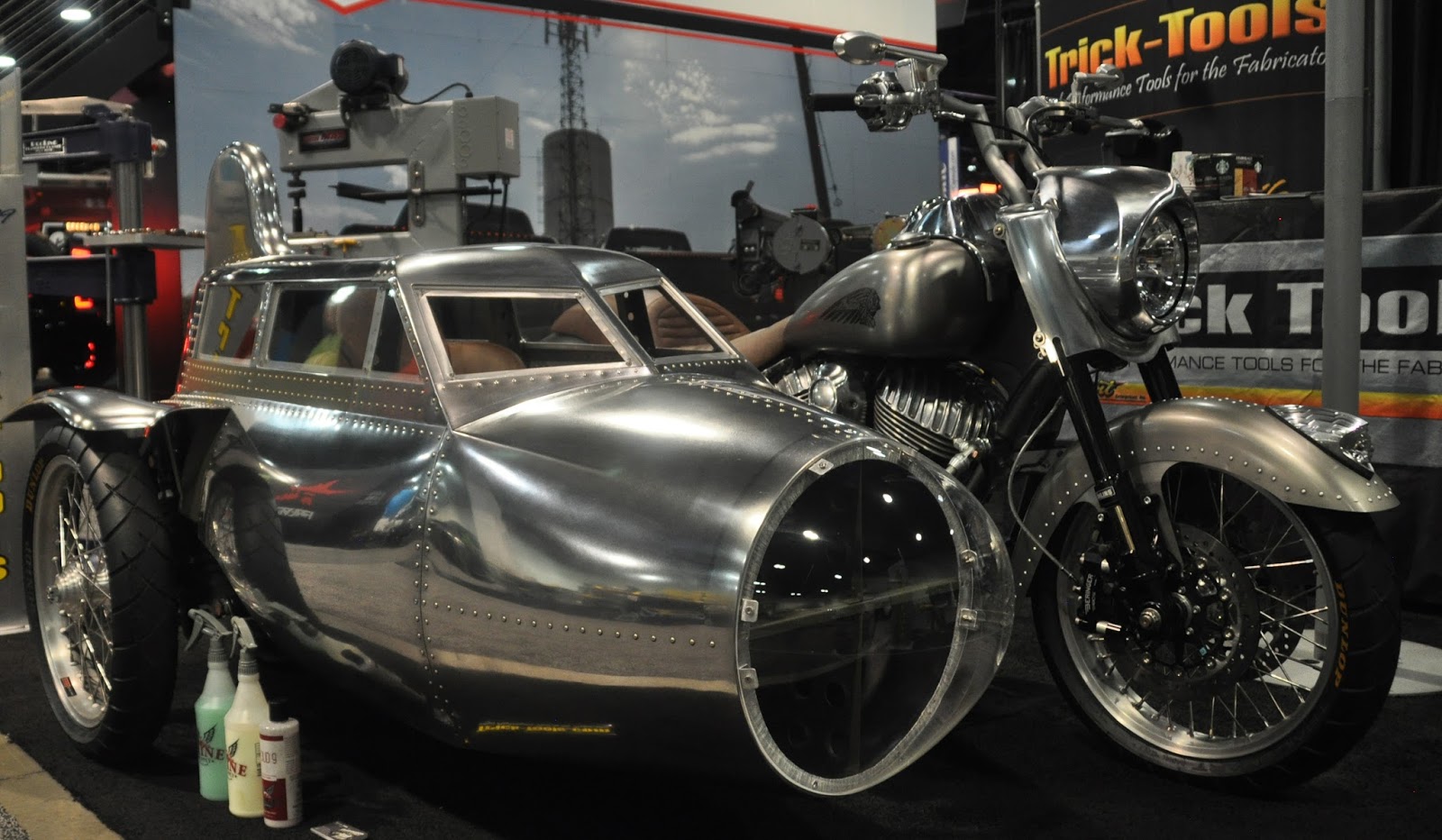 Just A Car Guy: pretty cool sidecar by PRD Designs, last year they were ...
