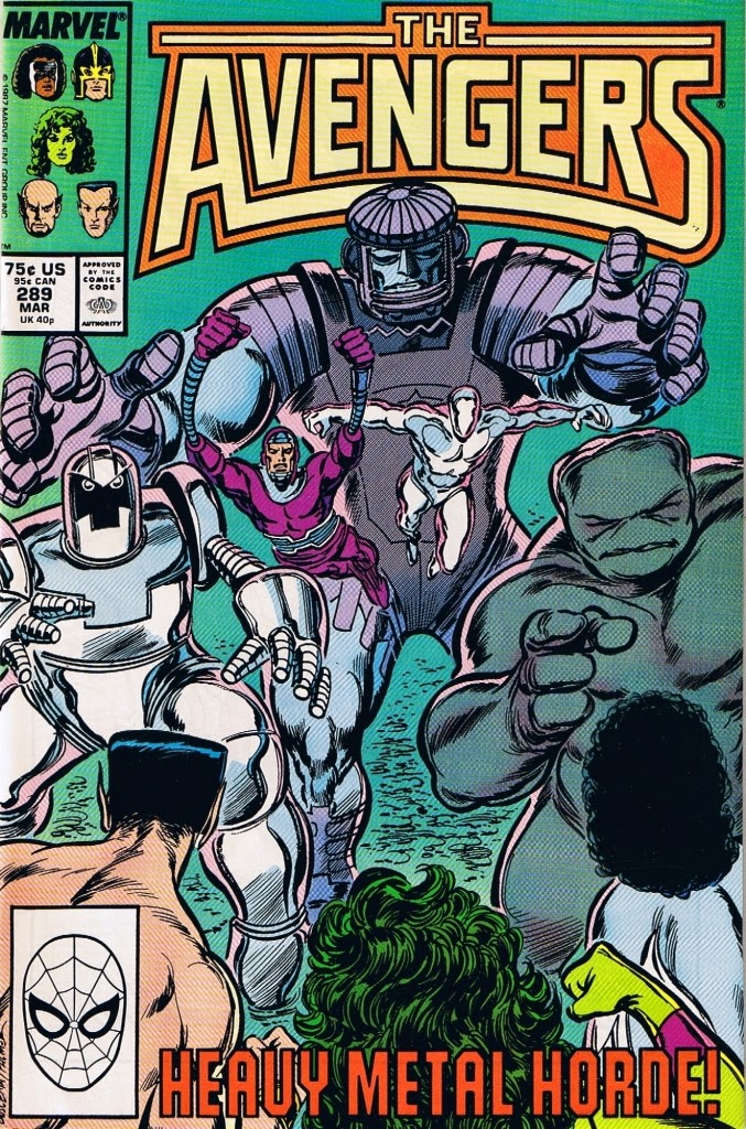 The Great Comic Book Heroes: Avengers #289, "Heavy Metal Horde!"