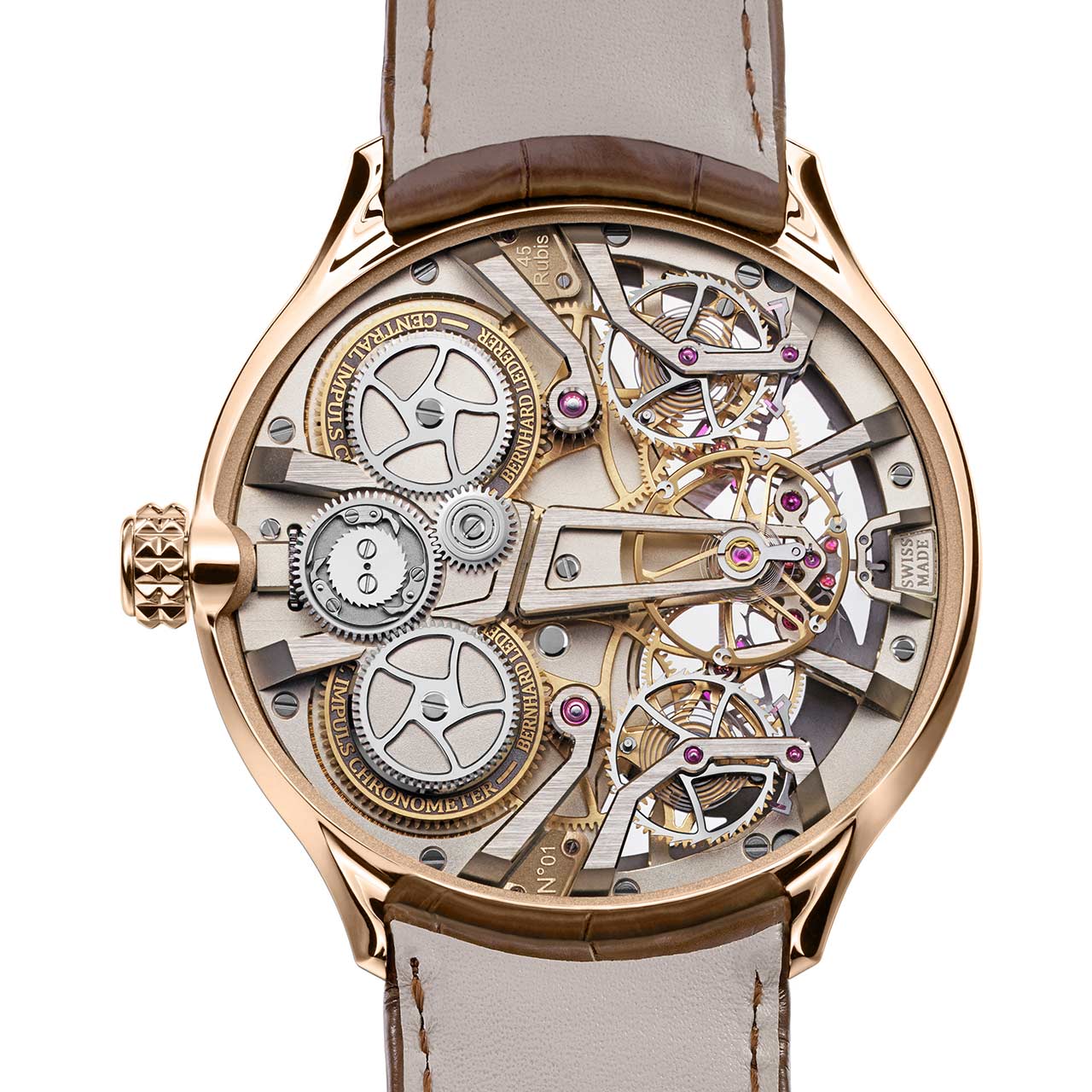 Bernhard Lederer - Central Impulse Chronometer | Time and Watches | The ...