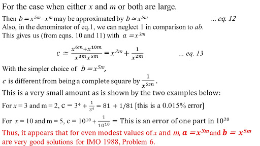ektalks: IMO 1988 Problem 6: General Term Using School-Level Maths