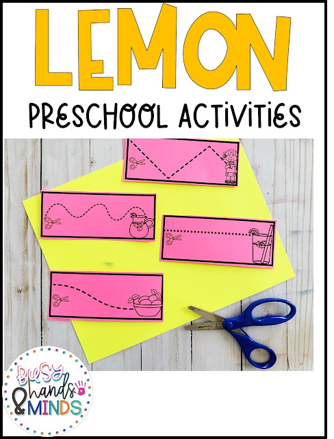 When Grandma Gives You a Lemon Tree- Preschool Book Companion | Busy ...