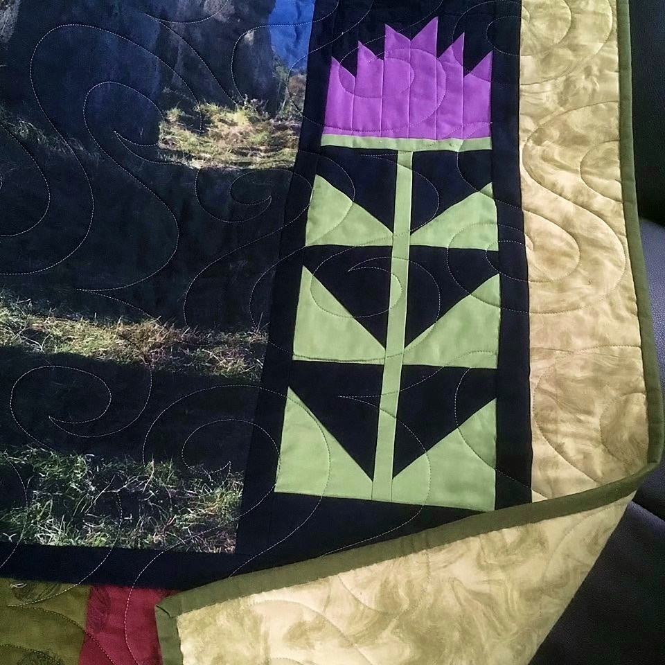 gemini stitches: "Outlander" quilt