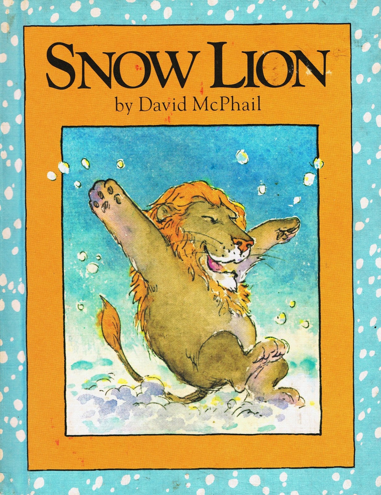 Little Library of Rescued Books: Snow Lion by David McPhail
