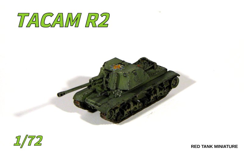 Gulumik Military Models: TACAM R2 1/72