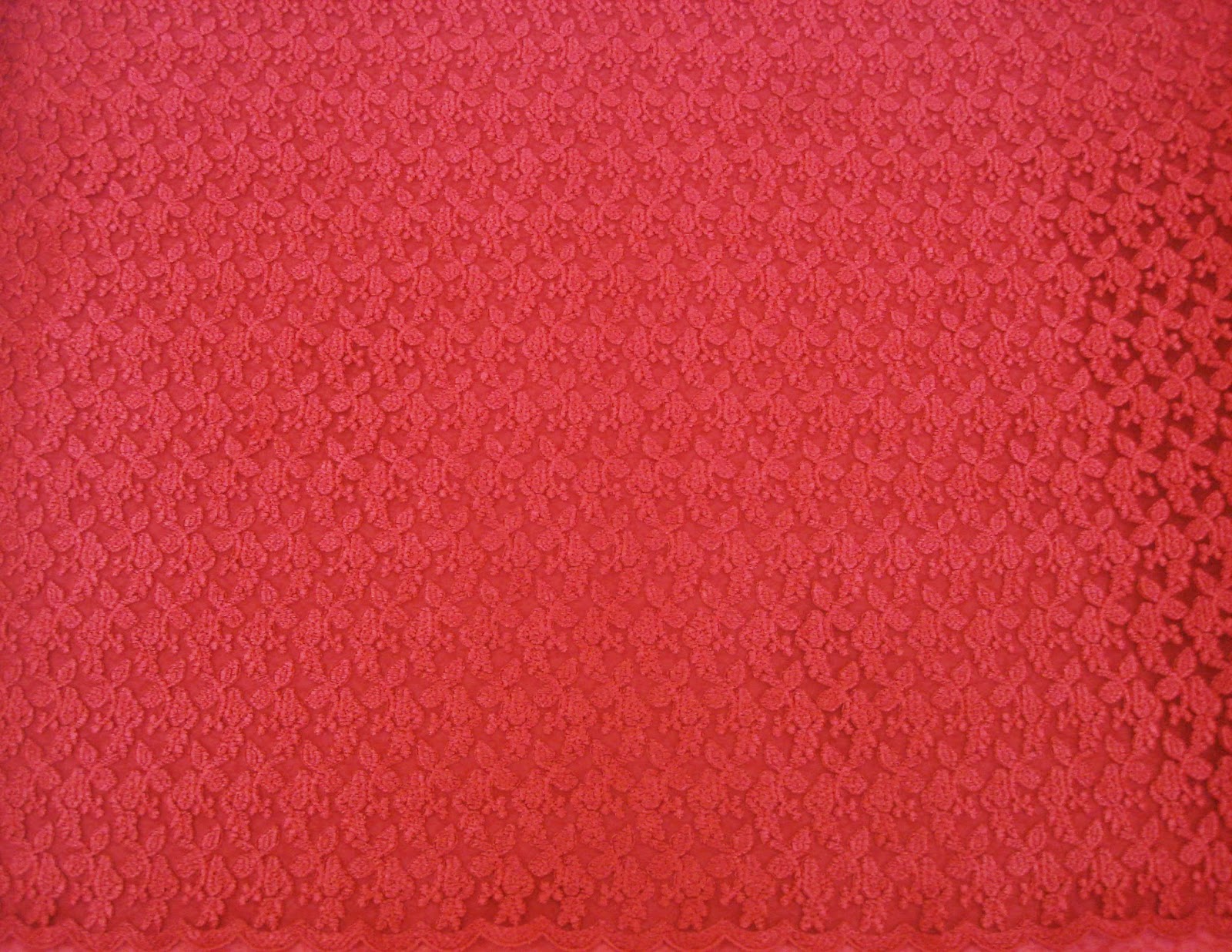 Fabric in the Spotlight: Scarlet Red Lace - SMF Designs and Friends