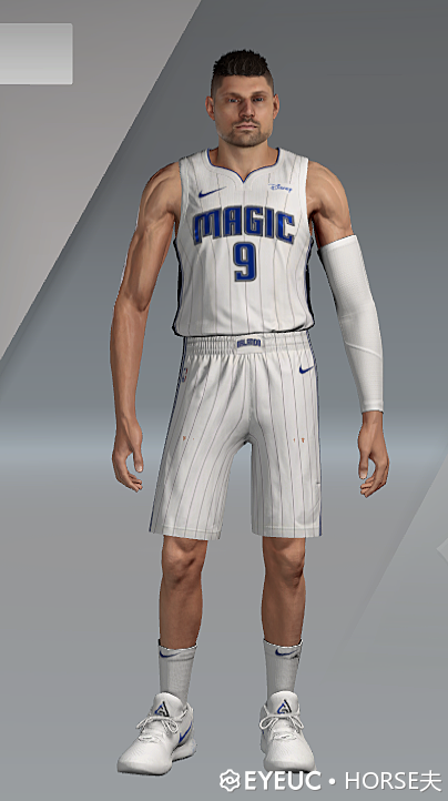 Vucevic and Fournier Body Model By HORSE husband [FOR 2K20]
