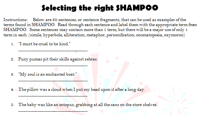 Mrs. Anderson's Class Info.: Show What You Know