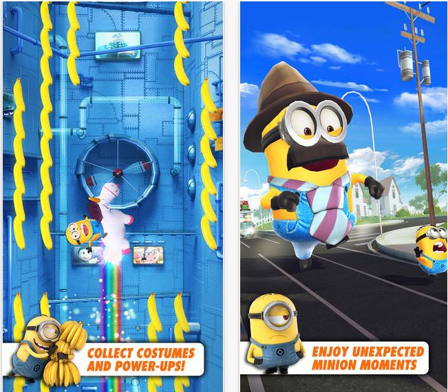 Free Despicable Me: Minion Rush Game For Apple and Android Devices ...
