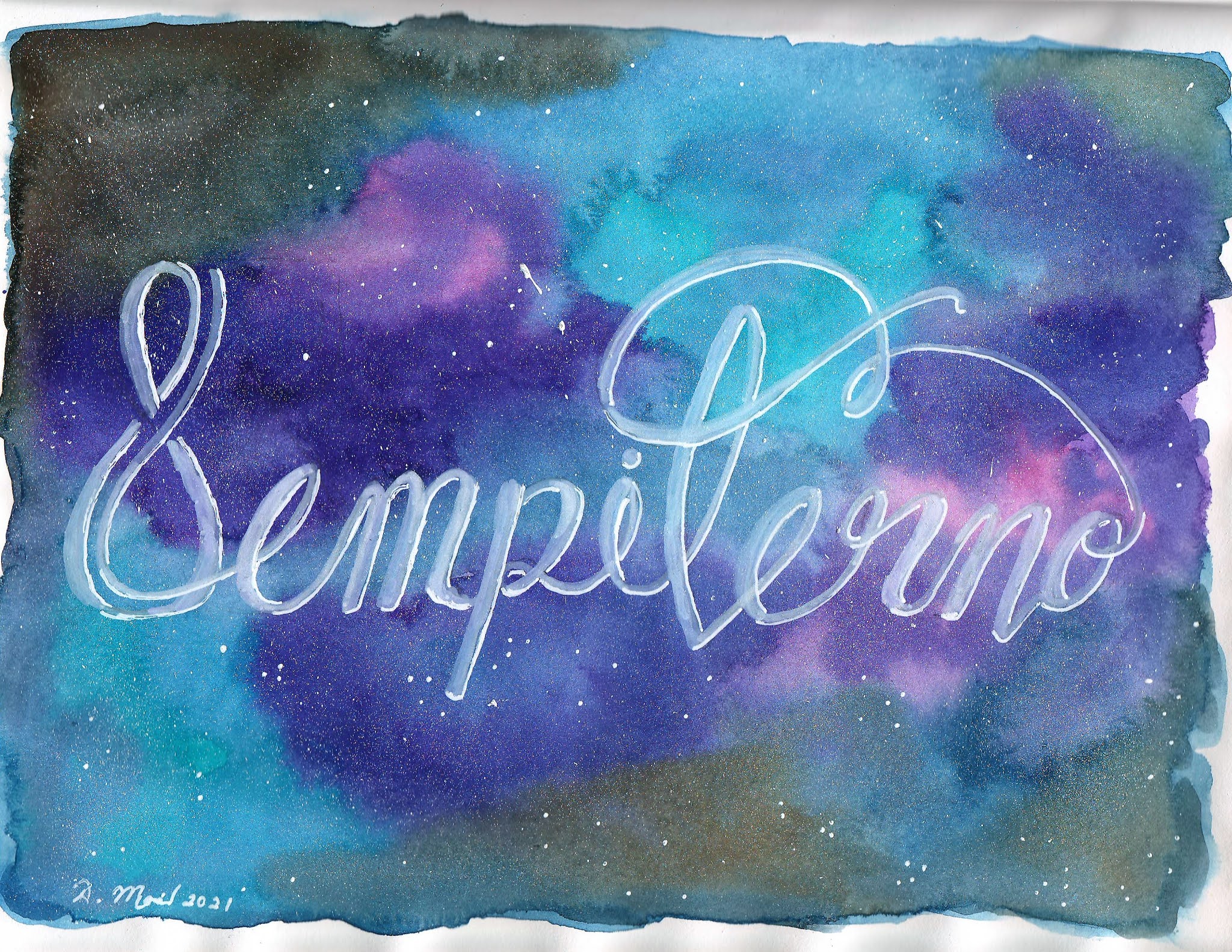 Pegostes y Colores: Lettering para Novatos - Pagina 3 - Sempiterno