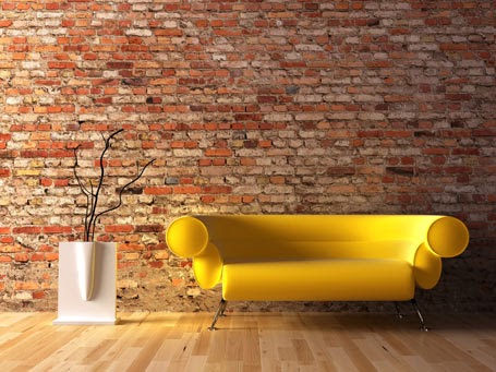 Marzua: Paredes de ladrillo rústico en la decoración del hogar