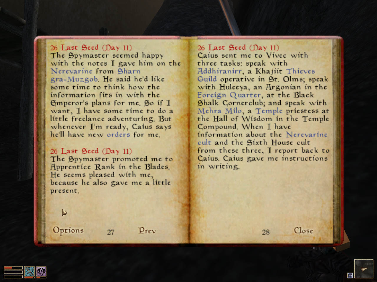 Choose Your Weapon: Morrowind