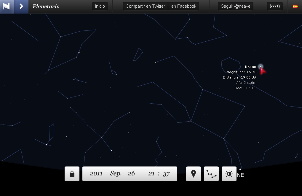 Salto de órbita a Planetarios en la web | KosmosLogos
