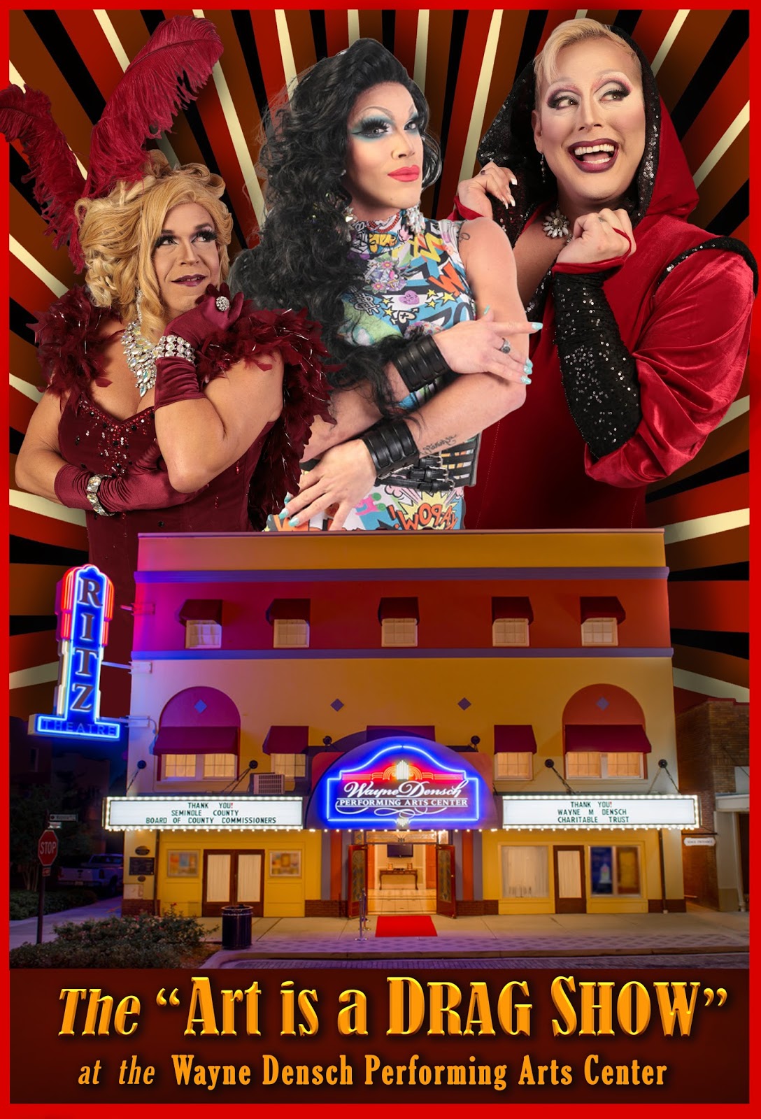 Art is a Drag: Introducing the Wayne Densch Performing Arts Center