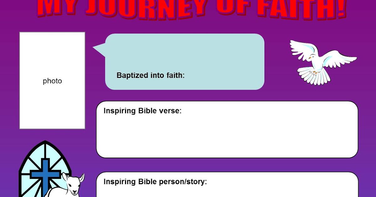 Carpenter's Ministry Toolbox: CONFIRMATION: Journey of Faith Poster