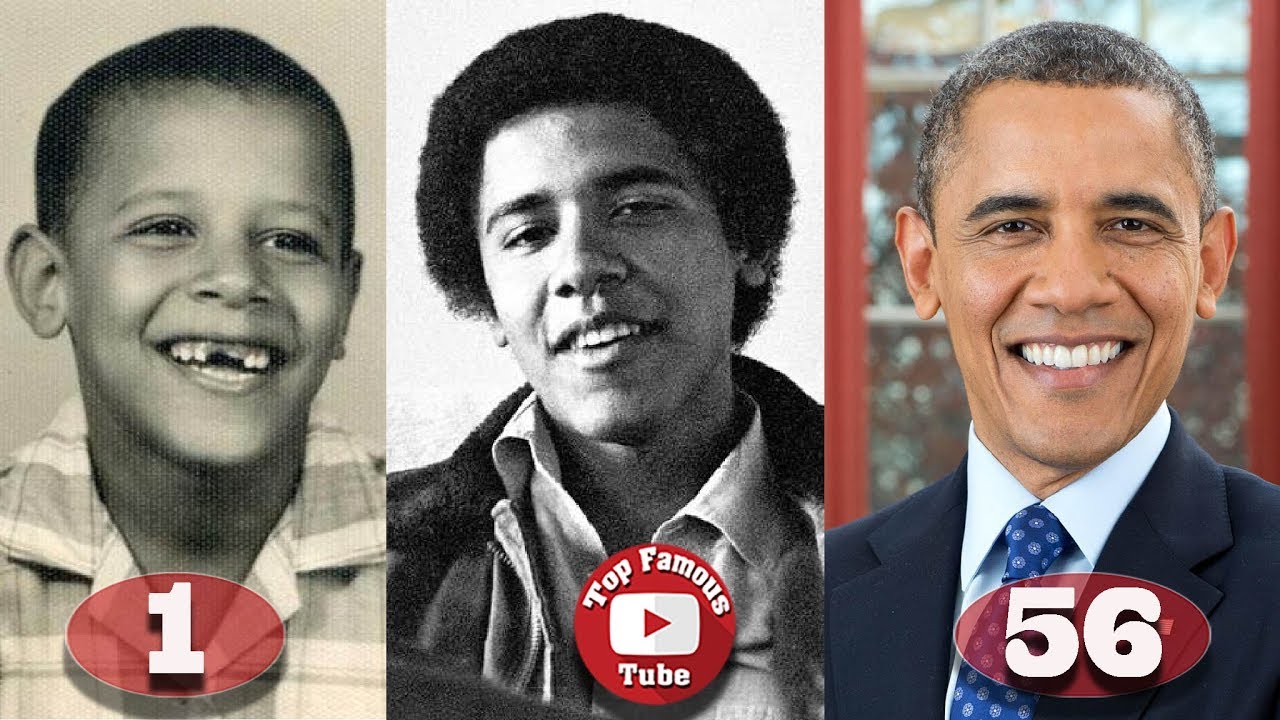 How To Draw Step By Step : ( Barack Obama )Transformation From 1 To 56 ...