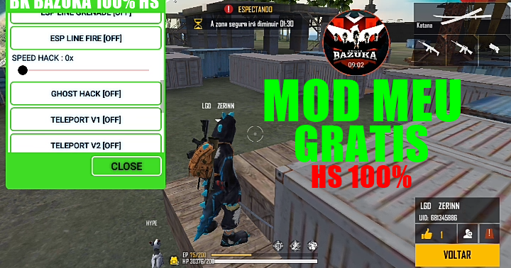 〘ᏴᏦ〙乃卂乙凵Ҡ卂 MOD,S: MOD MENU 100% HS 乃卂乙凵Ҡ卂〘ᏴᏦ〙