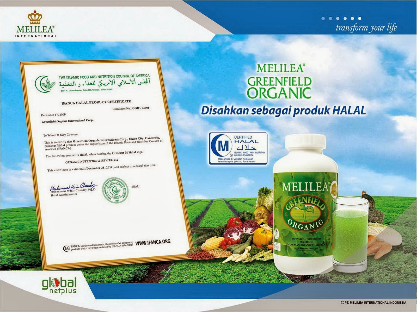 Gambar Melilea Greenfield Organik dan Apple Organic Henry | PUSAT ...