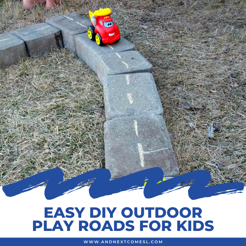 Easy DIY Outdoor Play Roads for Kids | And Next Comes L - Hyperlexia ...