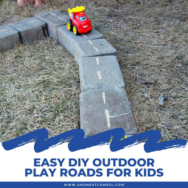Easy DIY Outdoor Play Roads for Kids | And Next Comes L - Hyperlexia ...