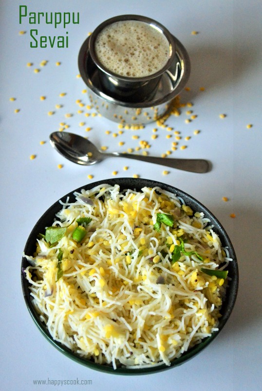 Paruppu Sevai Recipe | Paruppu Idiyappam | Lentil Rice Noodles ...