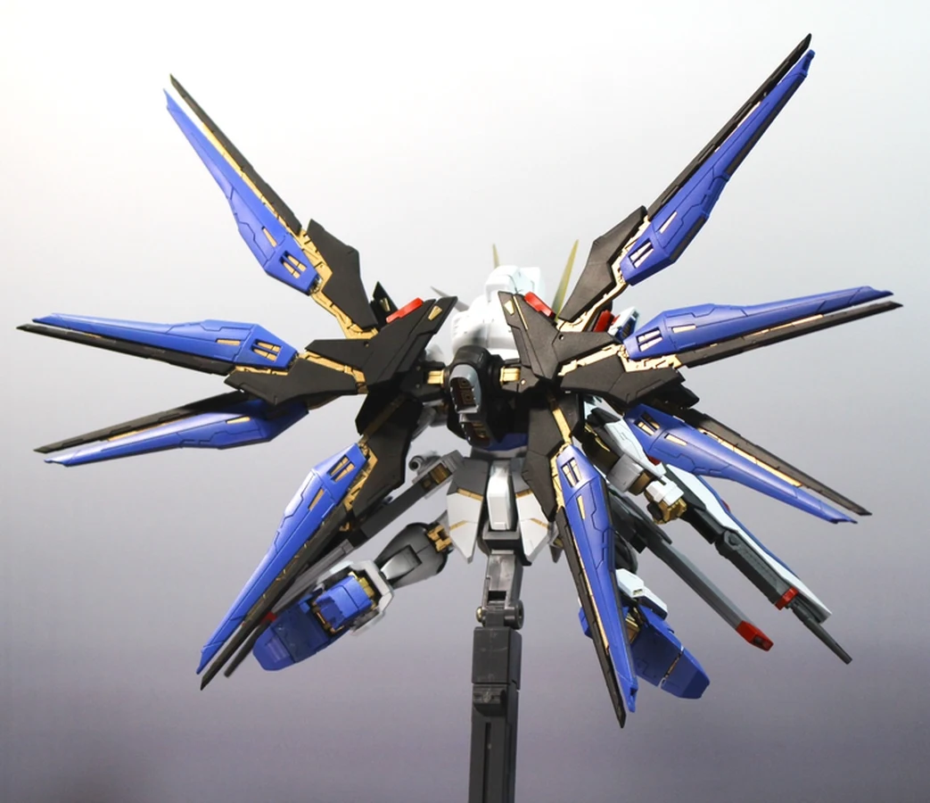 Custom Build: SD x RG 1/144 Strike Freedom Gundam