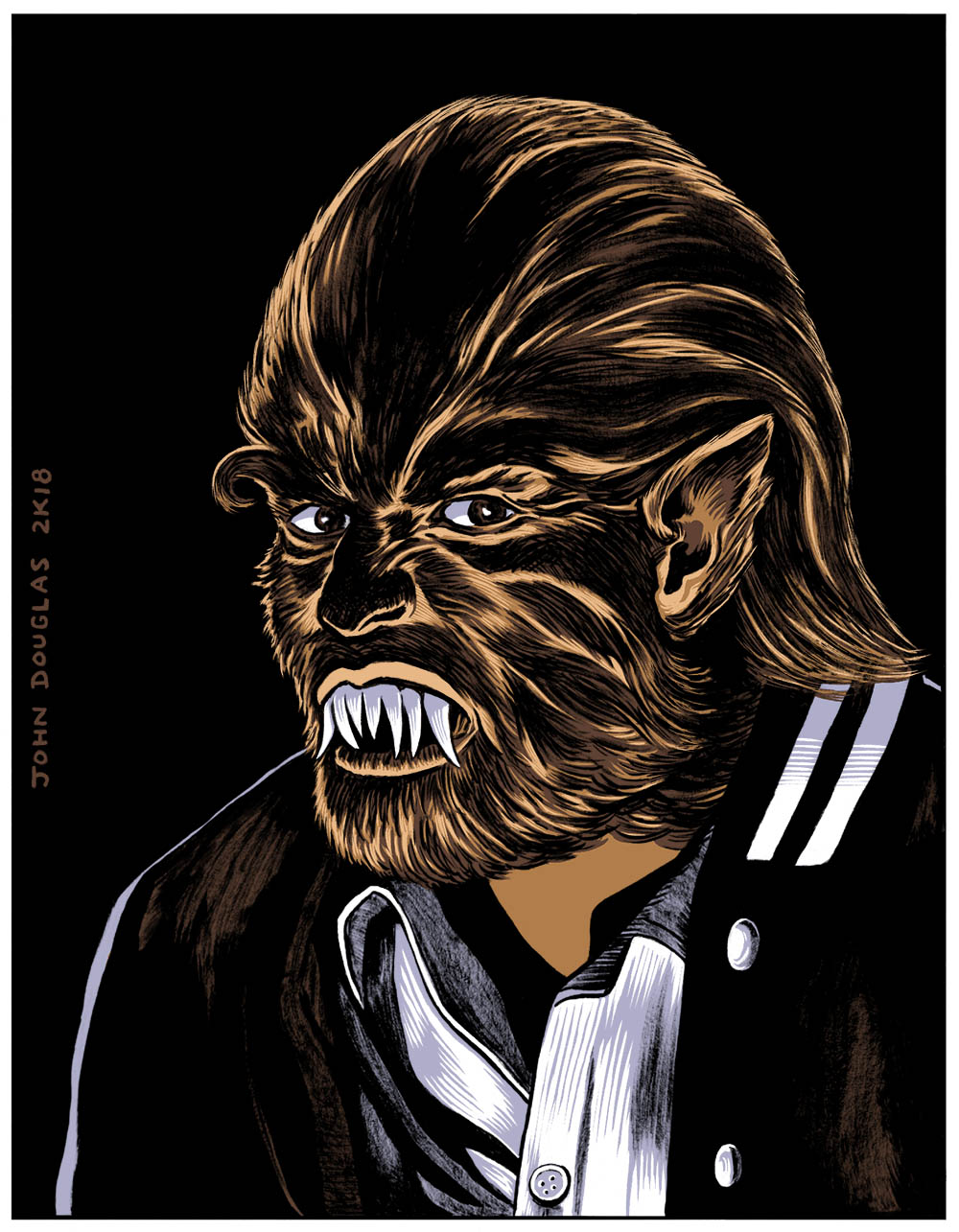 The John Douglas (Mostly) Comic Book Art Site: Inktober 2018 - I Was a ...